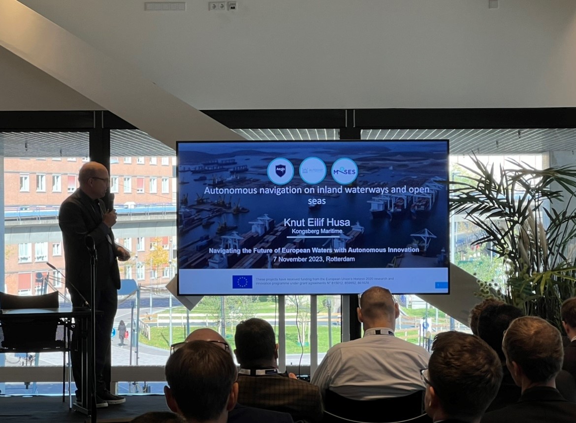 AEGIS, AUTOSHIP and MOSES joint final event at Europort Exhibition in ...